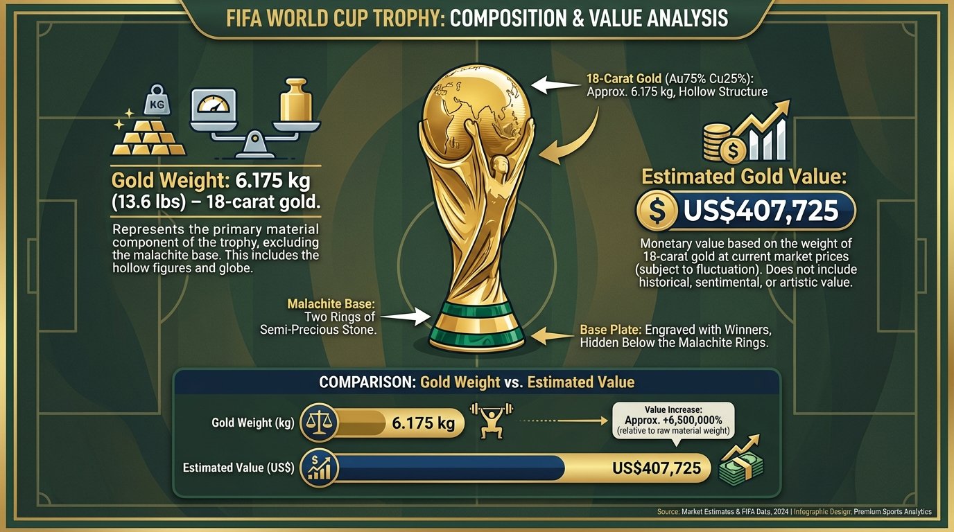 How Much Does the FIFA World Cup Trophy Cost? The Full Answer